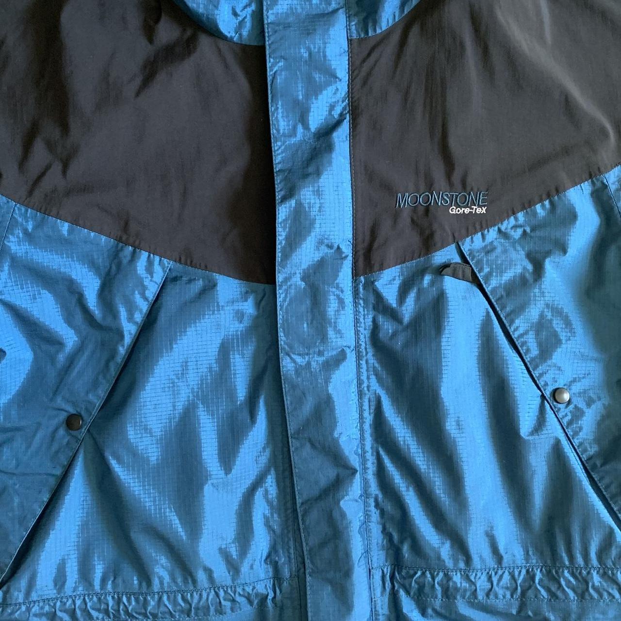 vintage late 80’s MOONSTONE GORE-TEX teal... | Depop