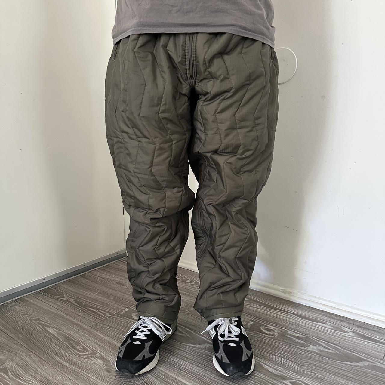 Military Padded Overpants #militarypants... - Depop