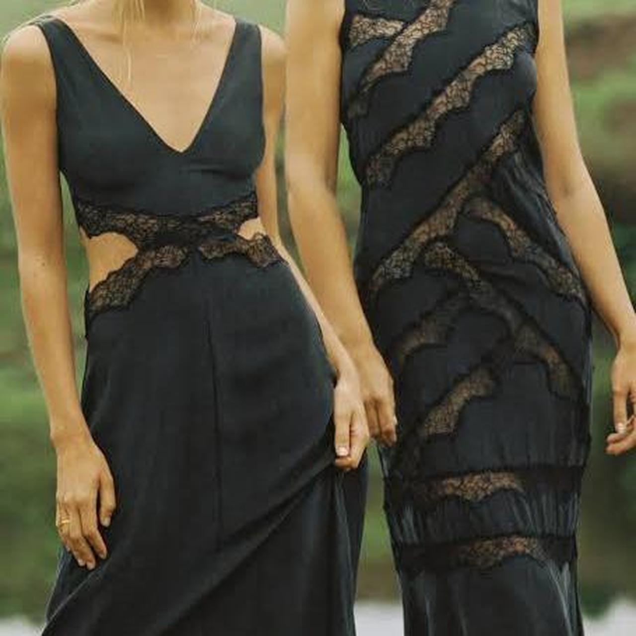 SIR THE LABEL alma cut out dress in black. Size 3 so... - Depop