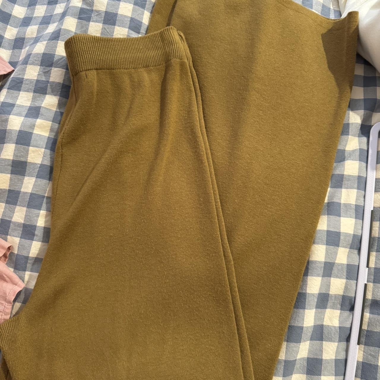 One Mile the Label pants. Brown/mustard colour.... - Depop