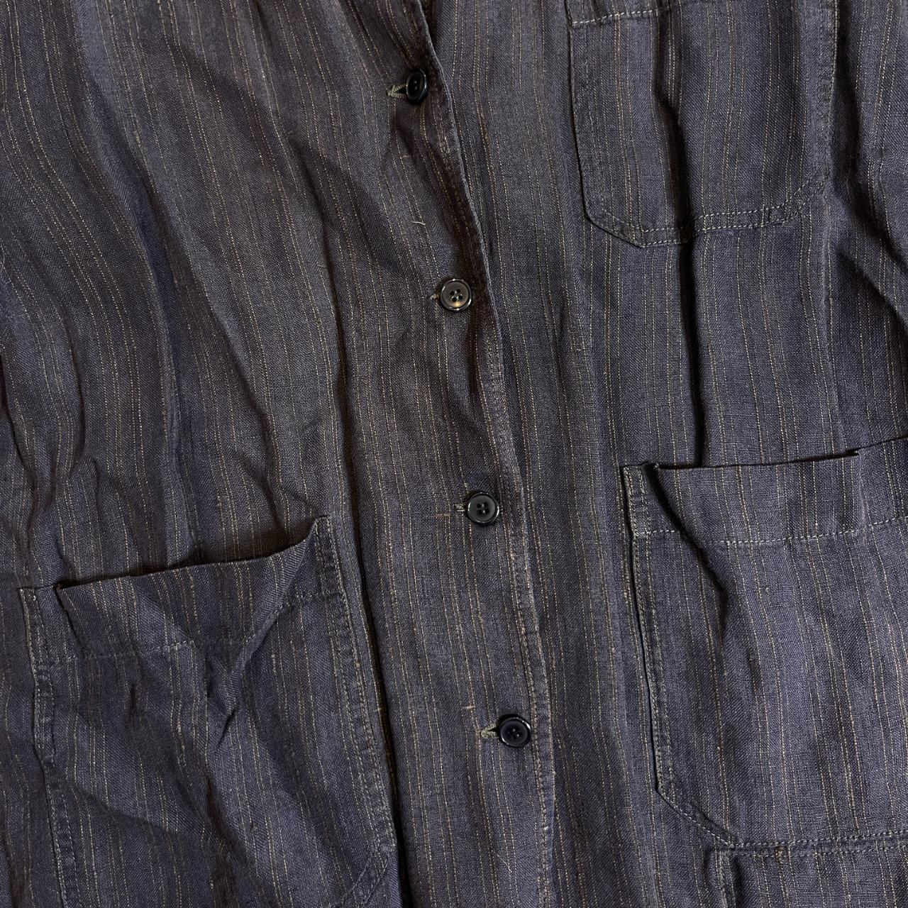 KENZO Striped Work Jacket Great Condition, Needs to... - Depop