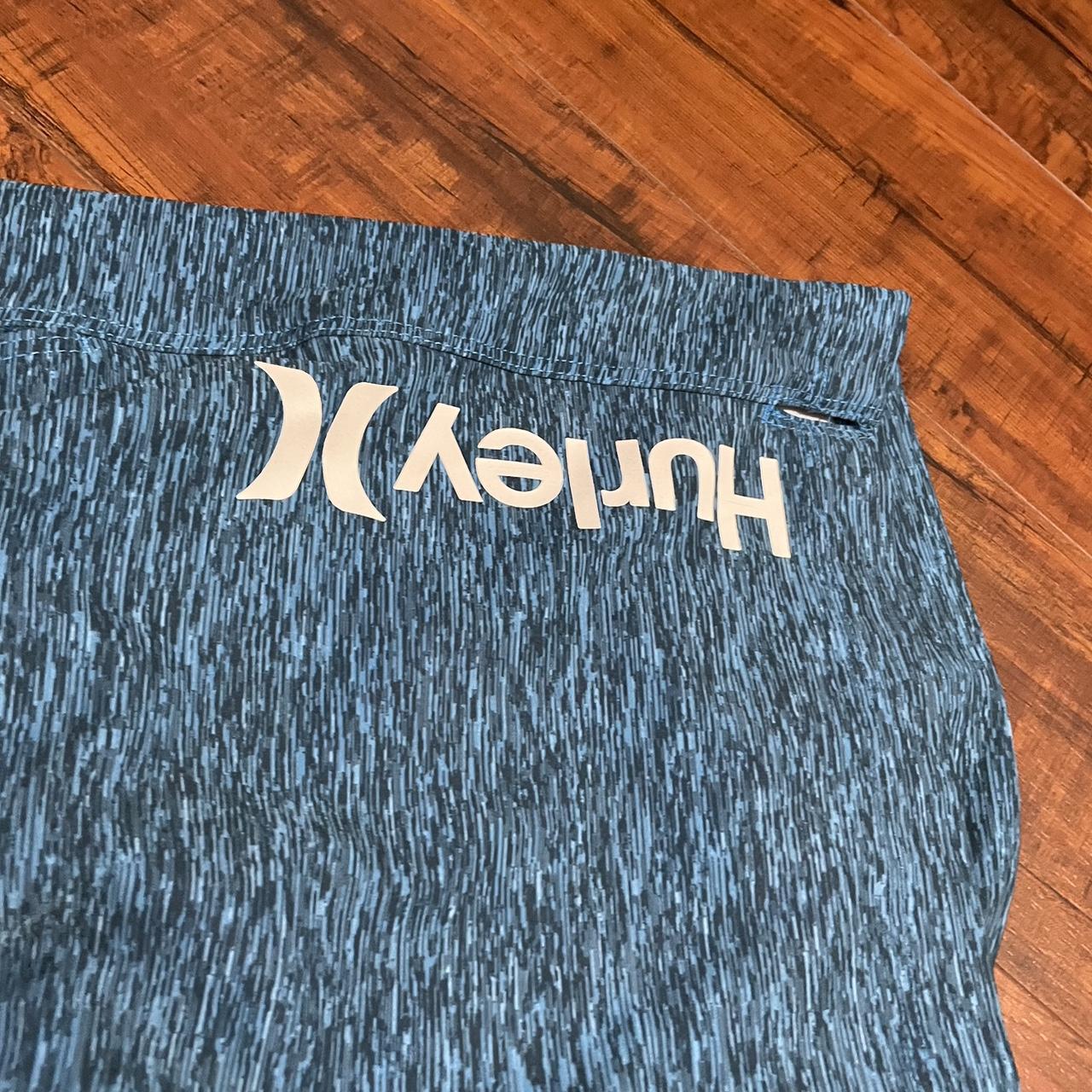 hurley shorts no tag or liner, i cut it out size... - Depop