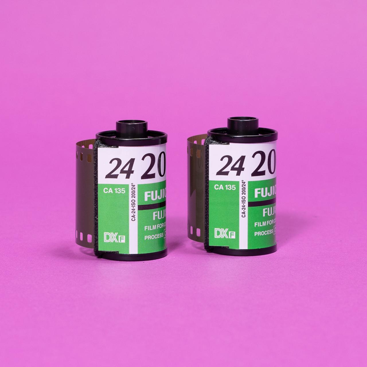 2 Rolls of Fujifilm 200 iso 35mm Film Expiration... - Depop