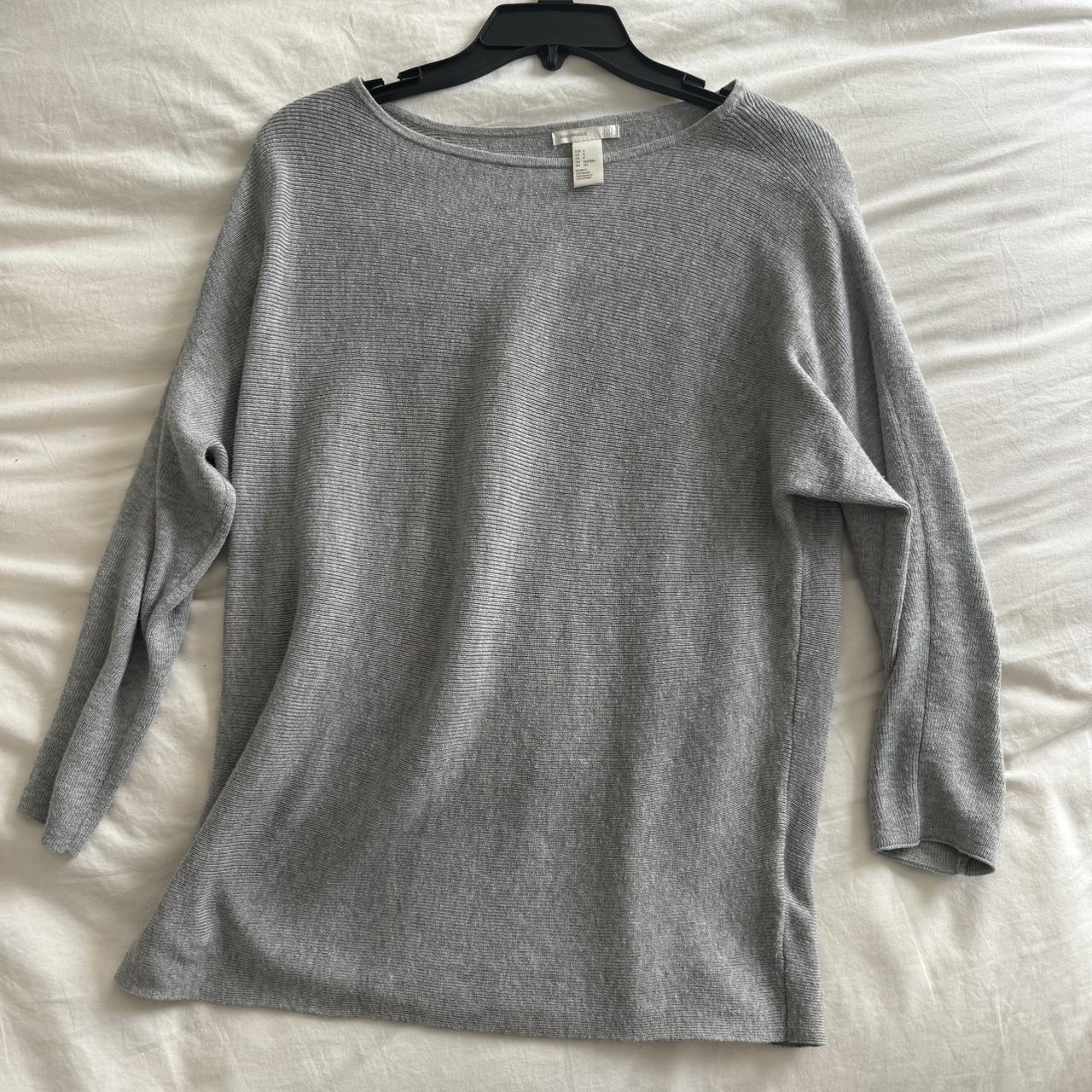 Basic / Basique grey sweatshirt sweater in the size... - Depop