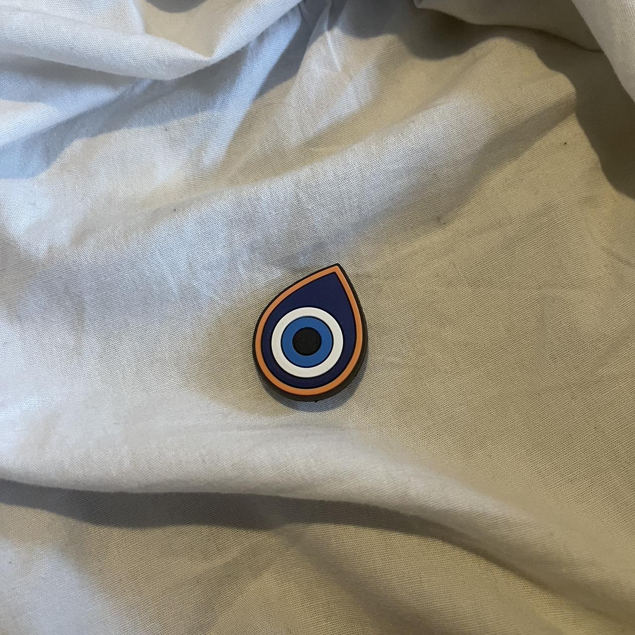 Black + Orange Eye Drop Croc Charm 💧 1 charm = £3... - Depop