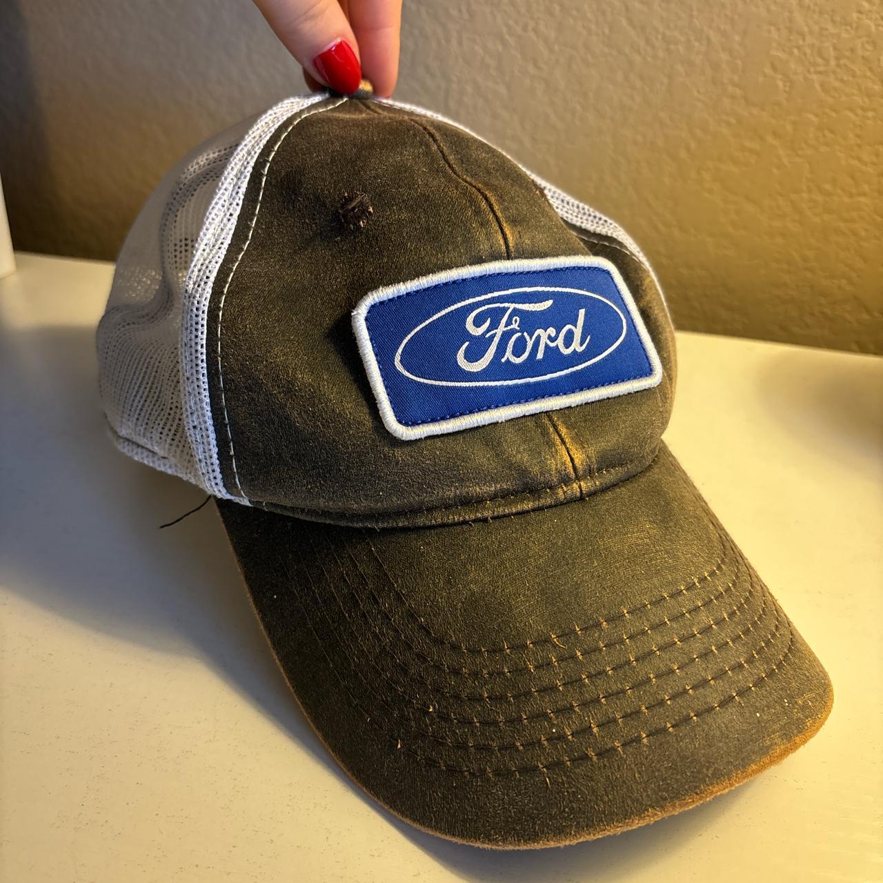 Vintage Ford Trucker Hat - Depop