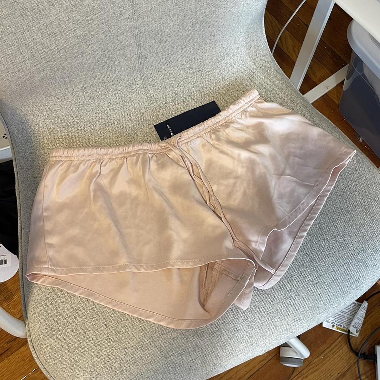 NWT in store only brandy melville light pink satin... - Depop