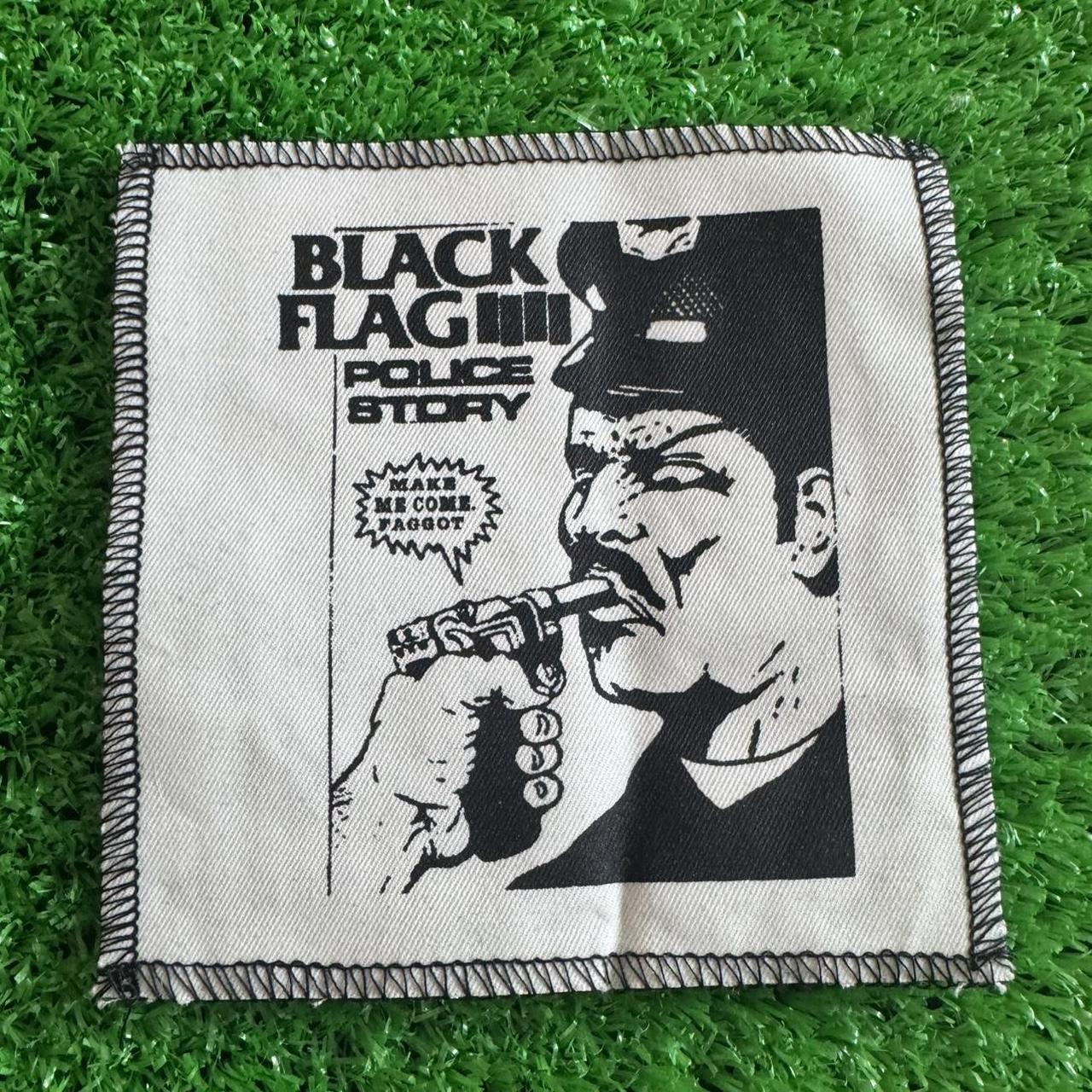 Black flag patch #blackflag #punk #patch - Depop