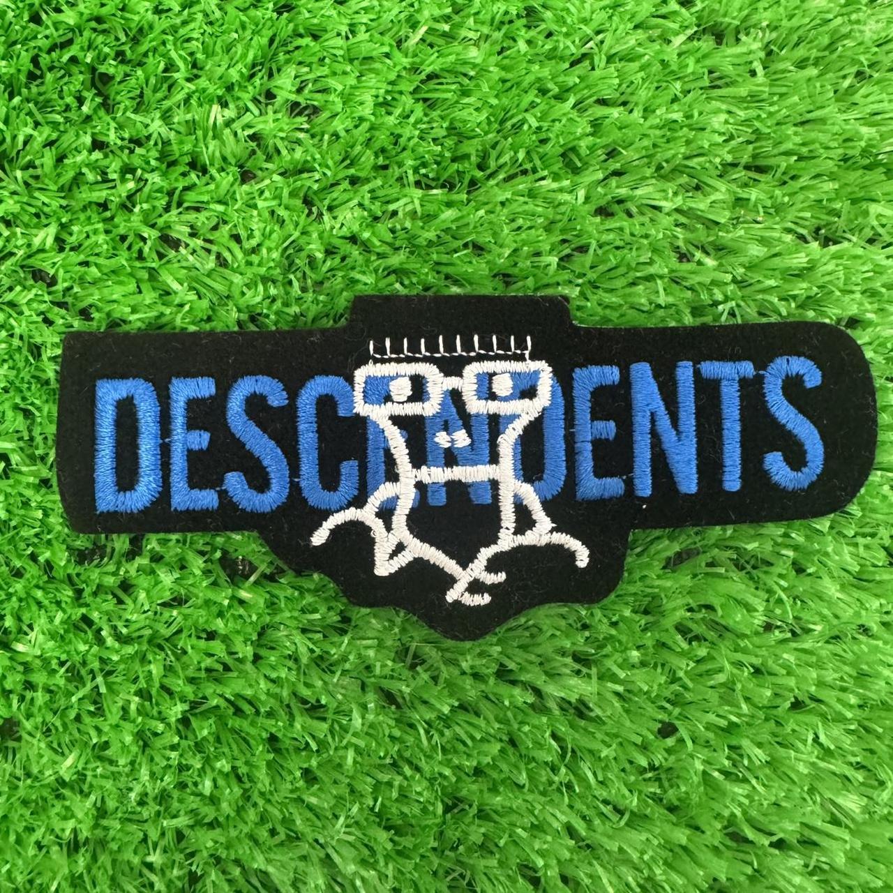 Black and blue Descendents band patch #punk #skater... - Depop