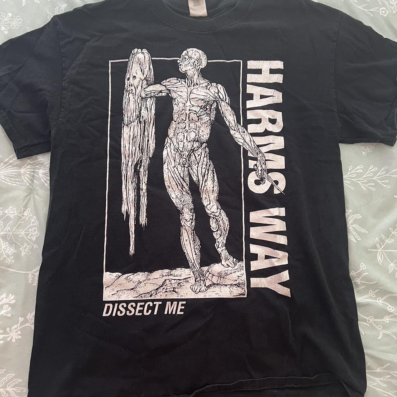 Harms Way band tee - black and white #hardcore #metal - Depop