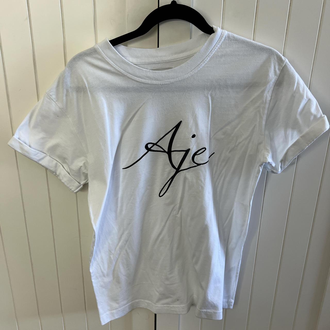 Aje t shirt Worn a couple times Good condition... - Depop