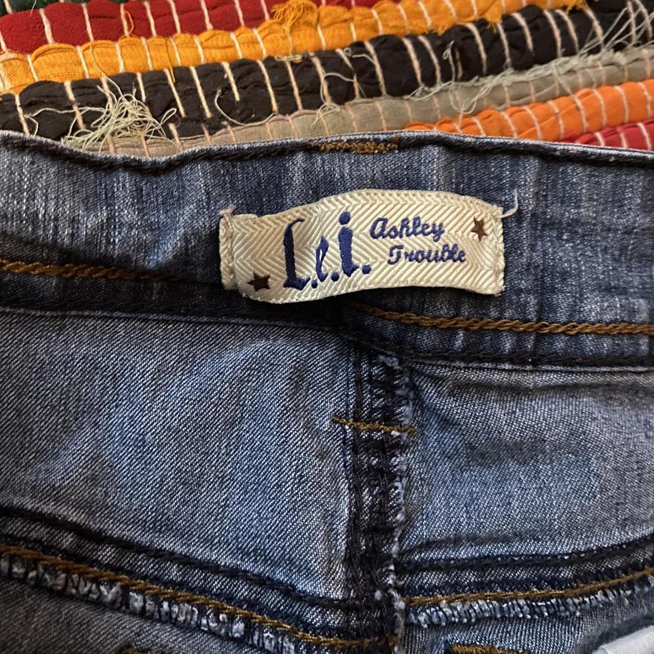 lei jeans no tag measurements: waist- 26” inseam-... - Depop