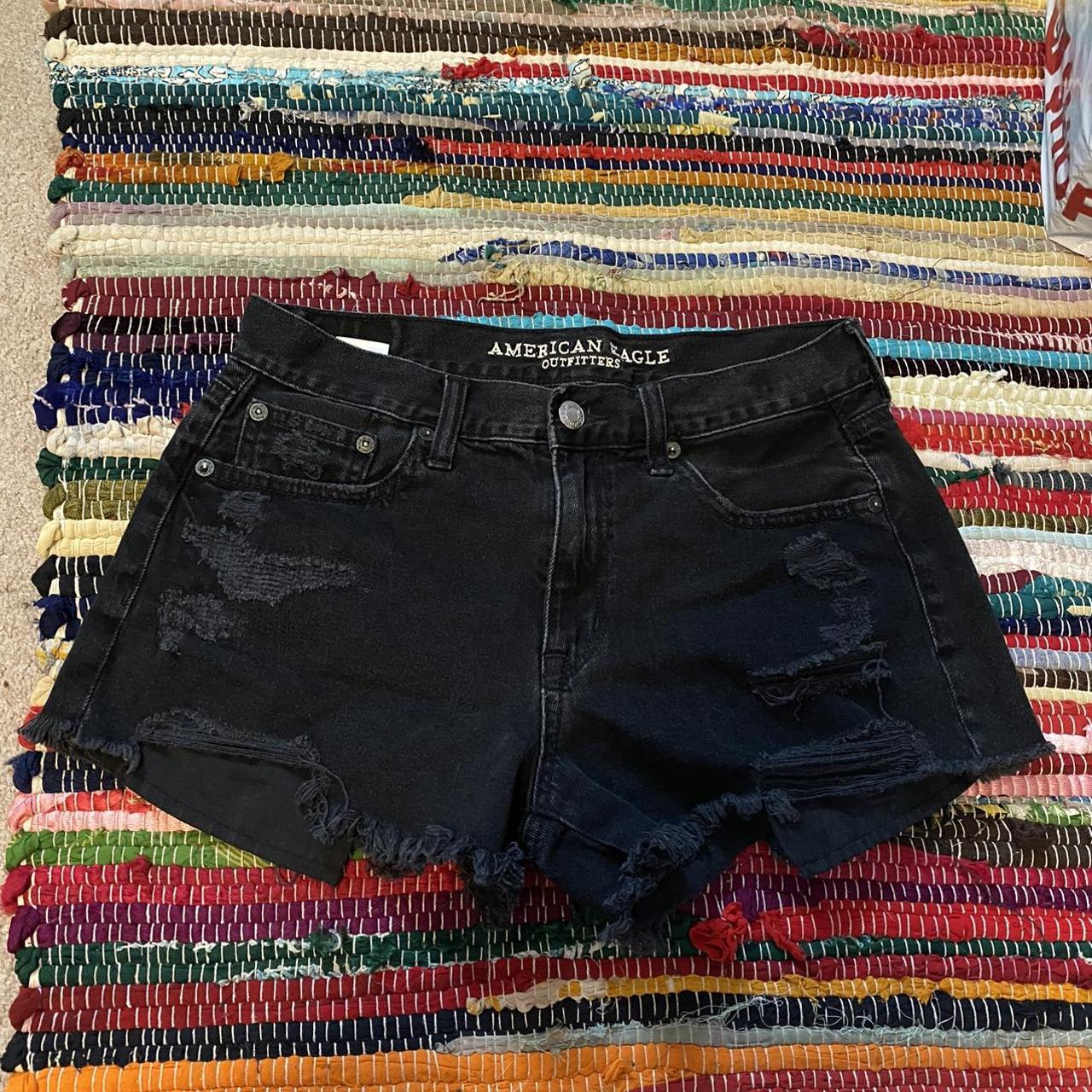 american eagle high rise festival shorts these are a... - Depop