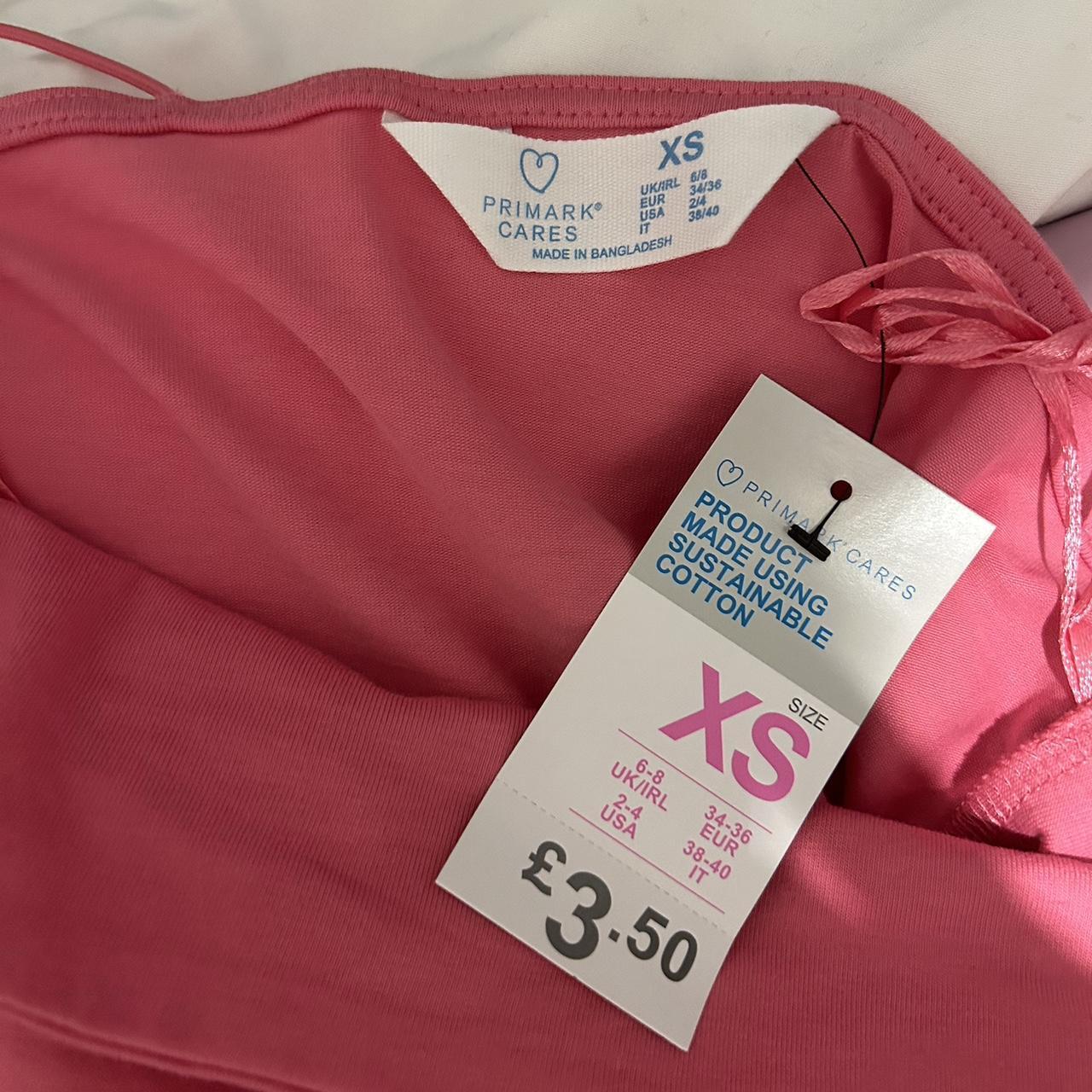primark pink strappy top completely new #primark... - Depop