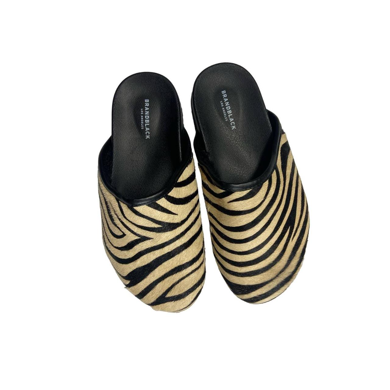 BRANDBLACK VIDA ZEBRA CLOG Size 7 Never worn... - Depop