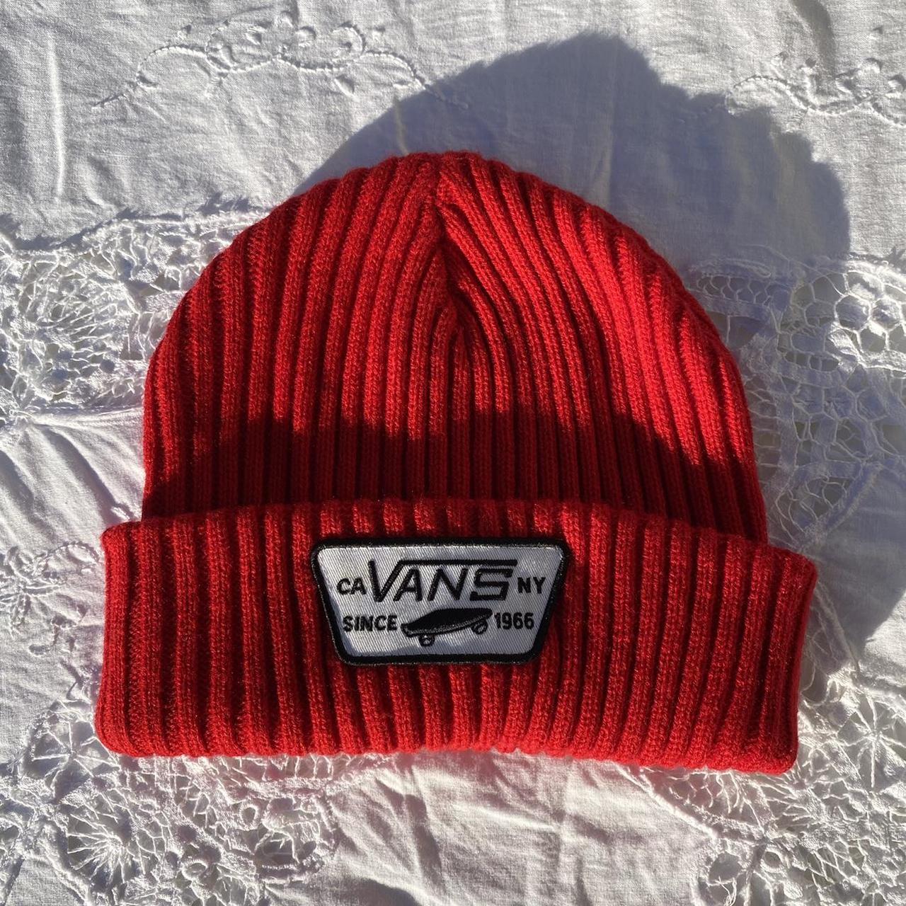 Vans Women's Red Hat | Depop