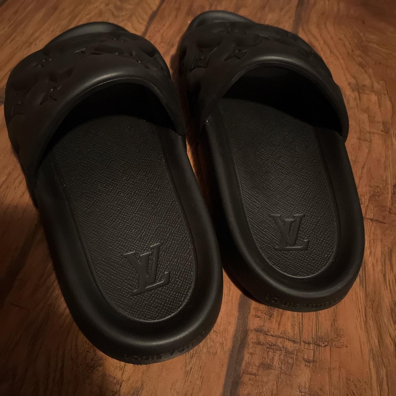 Louis Vuitton Monogram Slides (Waterfront... - Depop