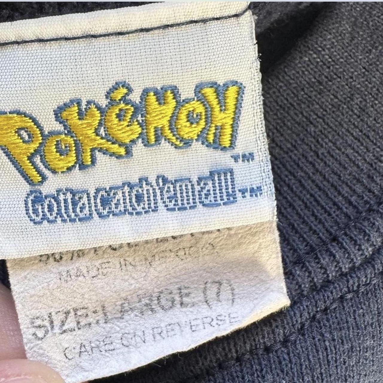 Vintage 1999 Pokémon Crewneck Youth size 7 large... - Depop