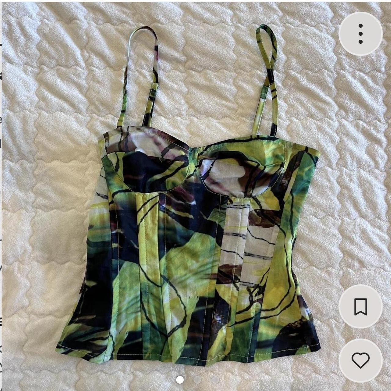 REPOP - didn’t arrive in time for my event green... - Depop