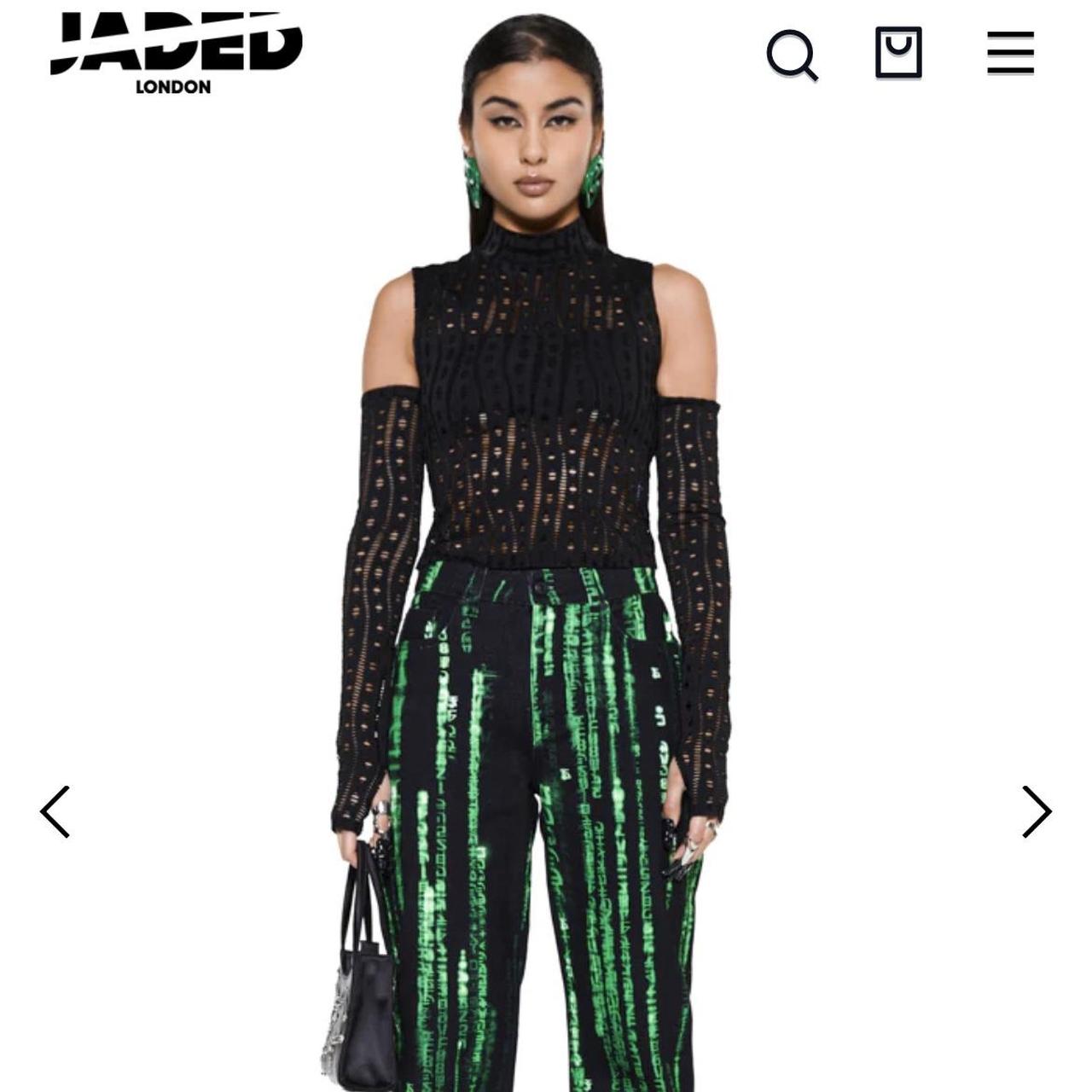 JADED Matrix Top — size UK 4 (fits like a 0) NEW... - Depop