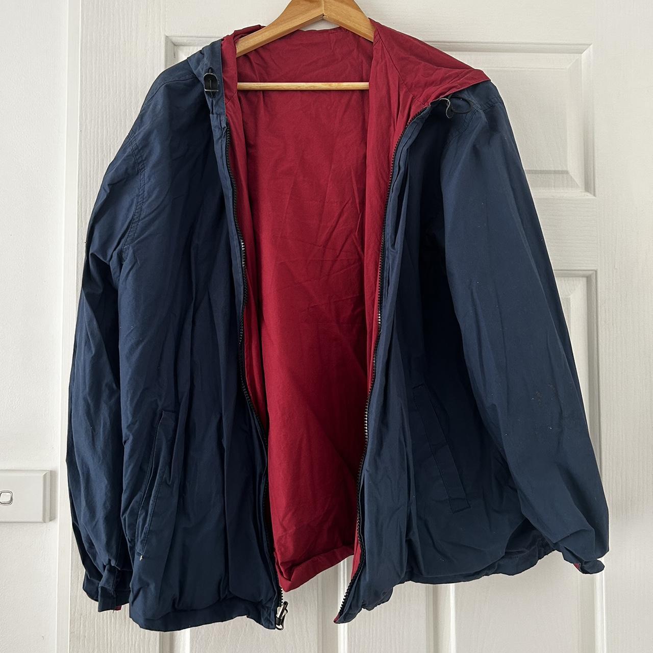 Men's Red and Blue Jacket | Depop