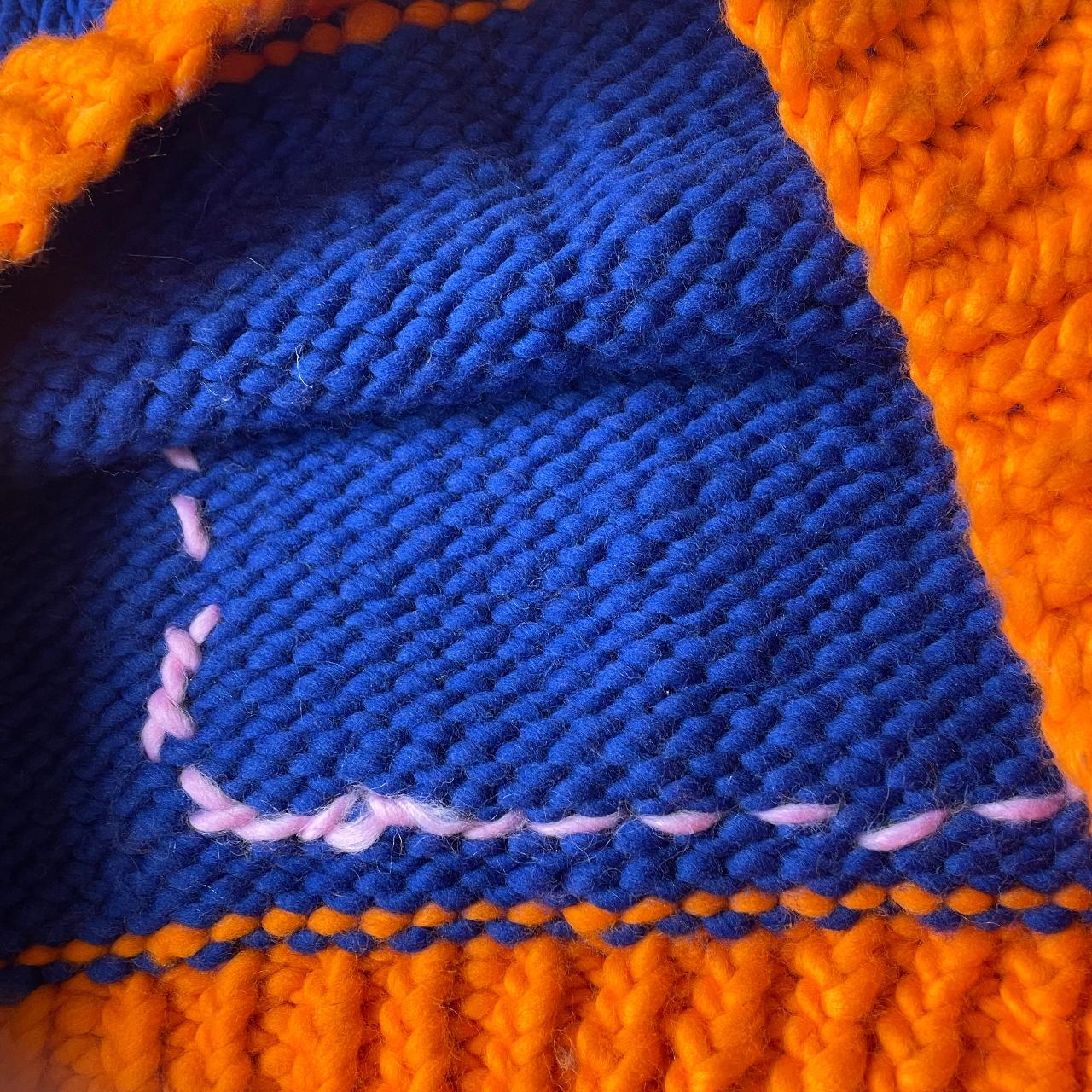 Sheep Chunky Oversize Handmade Hand Knit Bulky Thick... | Depop