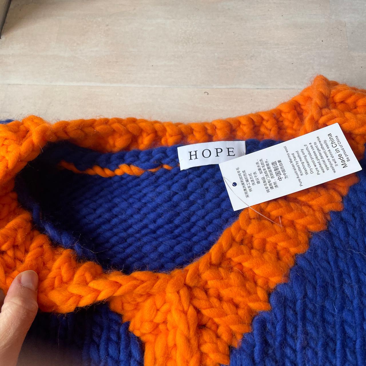 Sheep Chunky Oversize Handmade Hand Knit Bulky Thick... | Depop