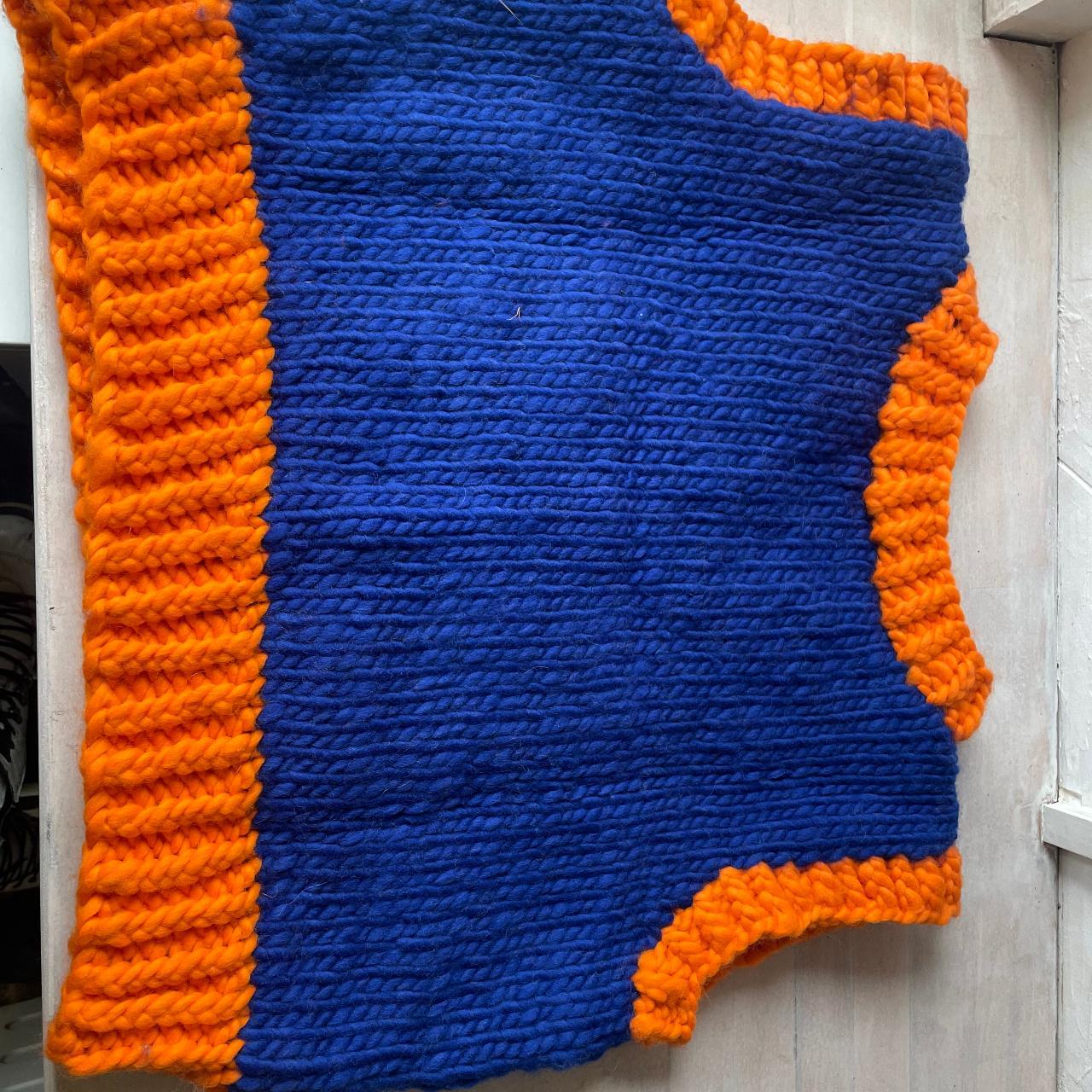 Sheep Chunky Oversize Handmade Hand Knit Bulky Thick... | Depop