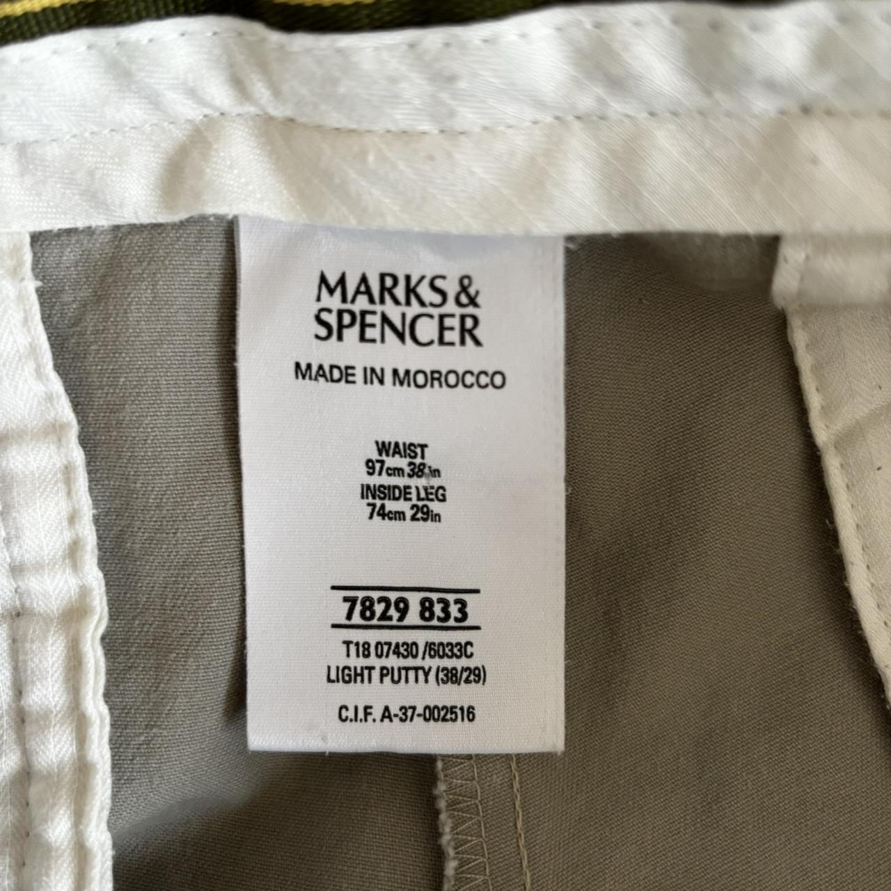 Vintage Y2K - Marks & Spencer - Chino Trousers -... | Depop