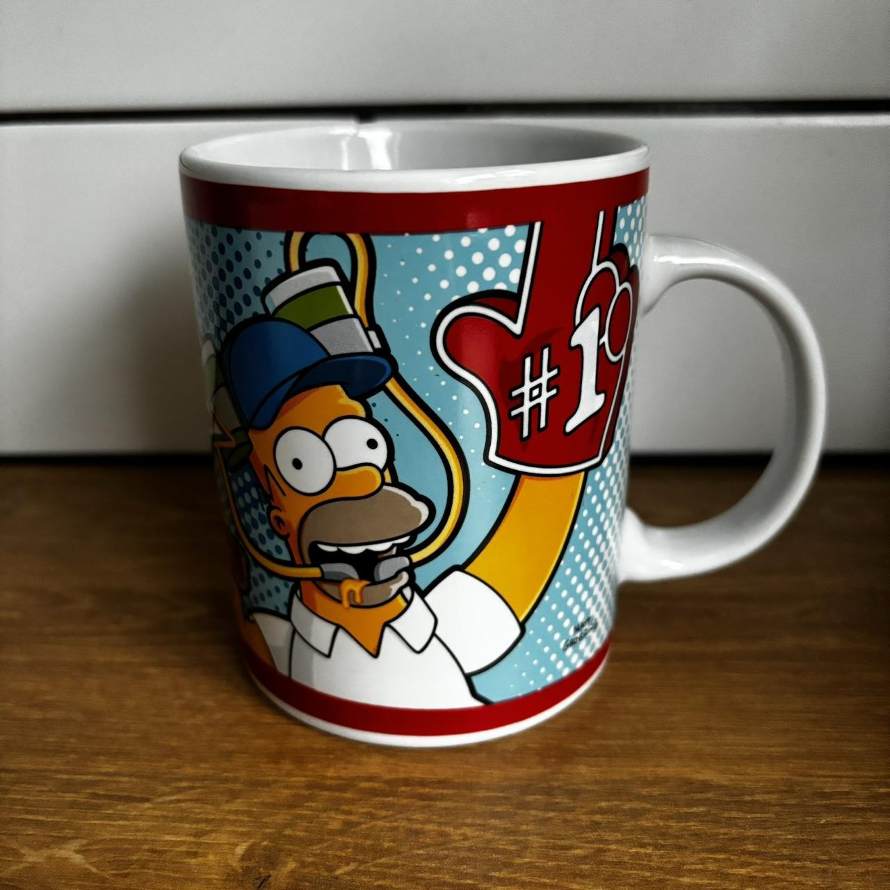 The Simpsons Homer Mug Cup Multi No 1 Party Animal... | Depop