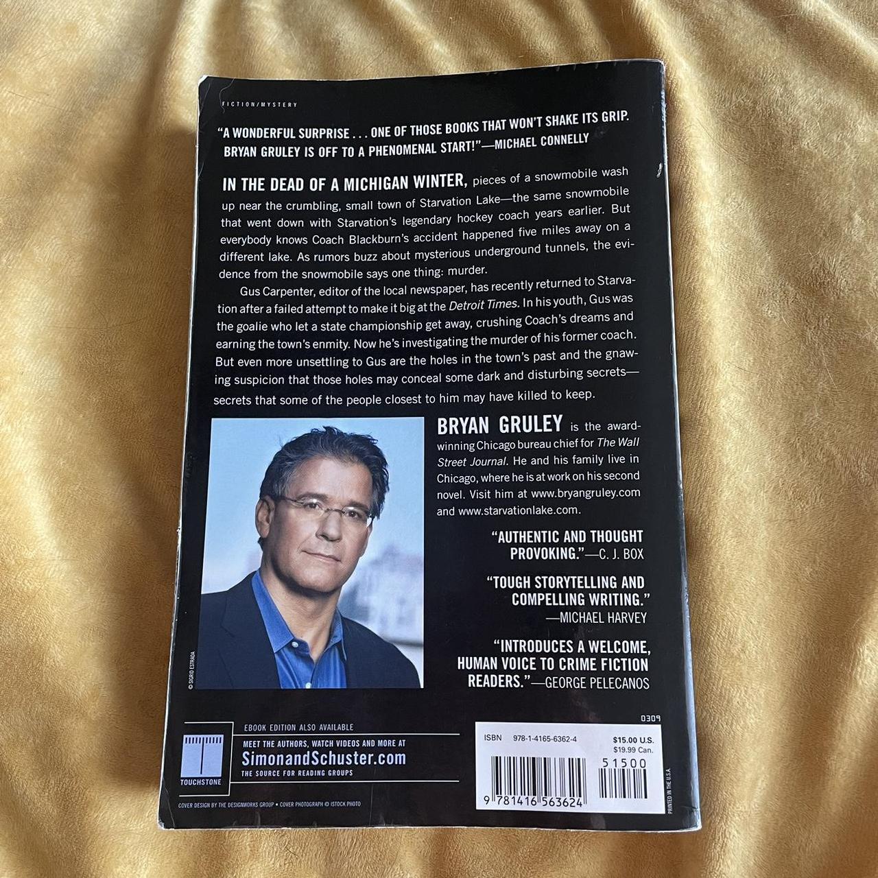 starvation lake by bryan gruley! 📘paperback average... - Depop