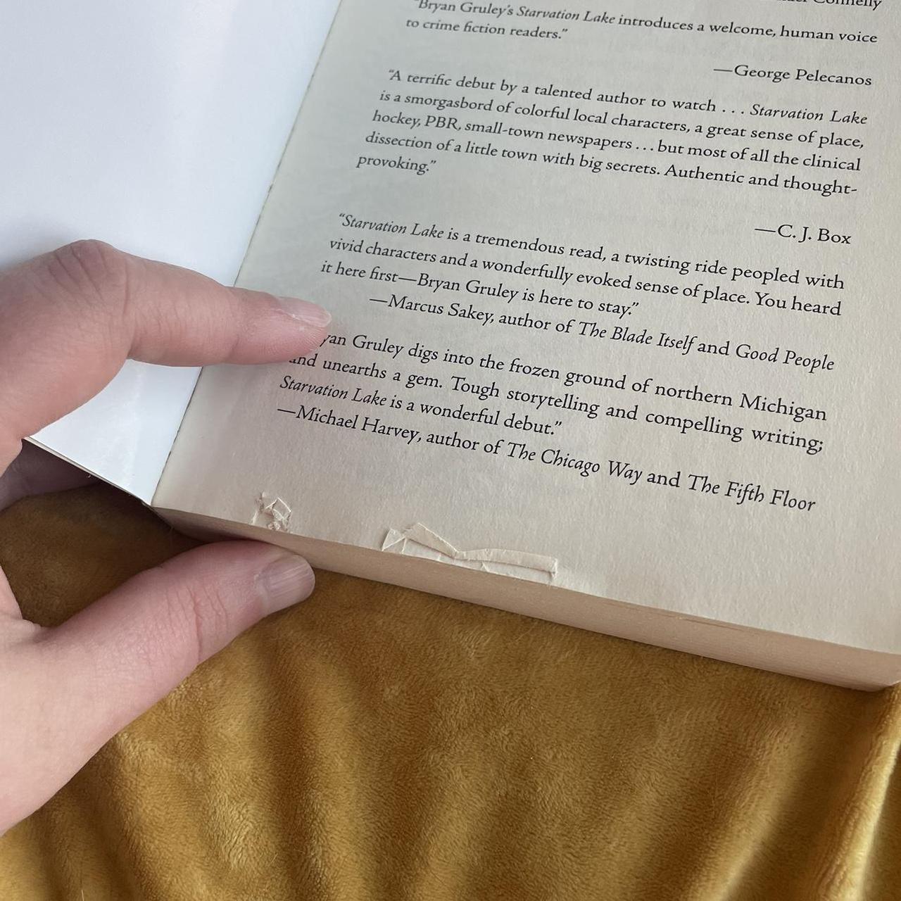 starvation lake by bryan gruley! 📘paperback average... - Depop