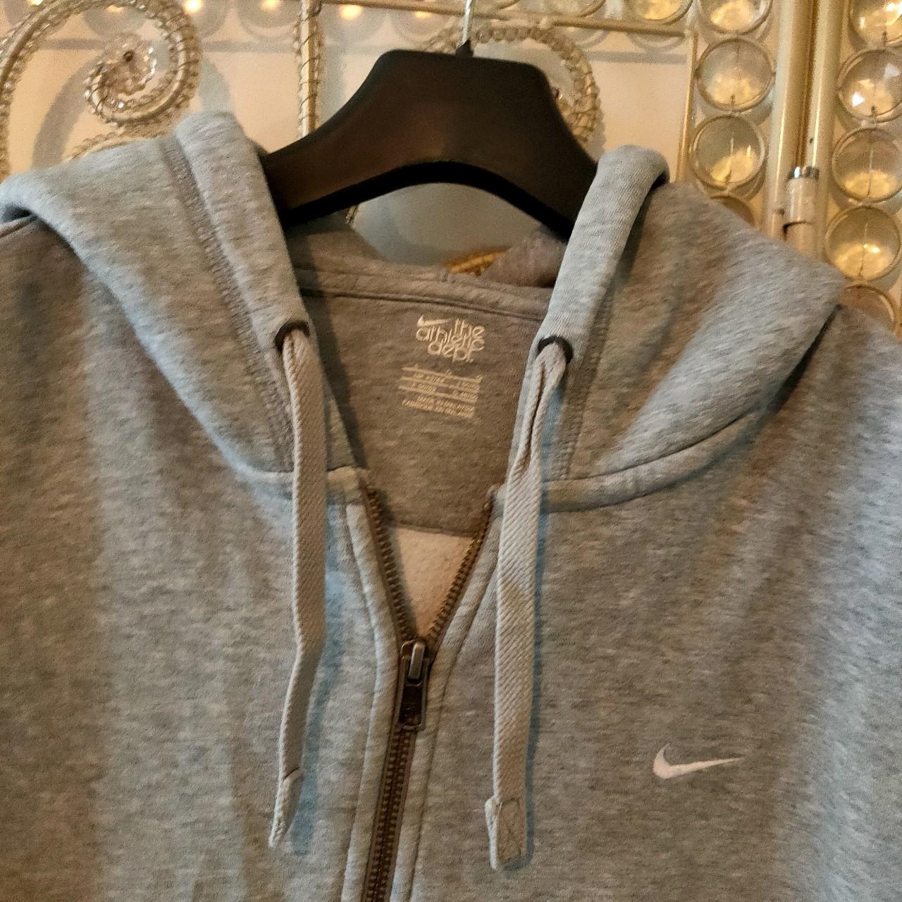 Grey Nike hoodie £12 #nike - Depop
