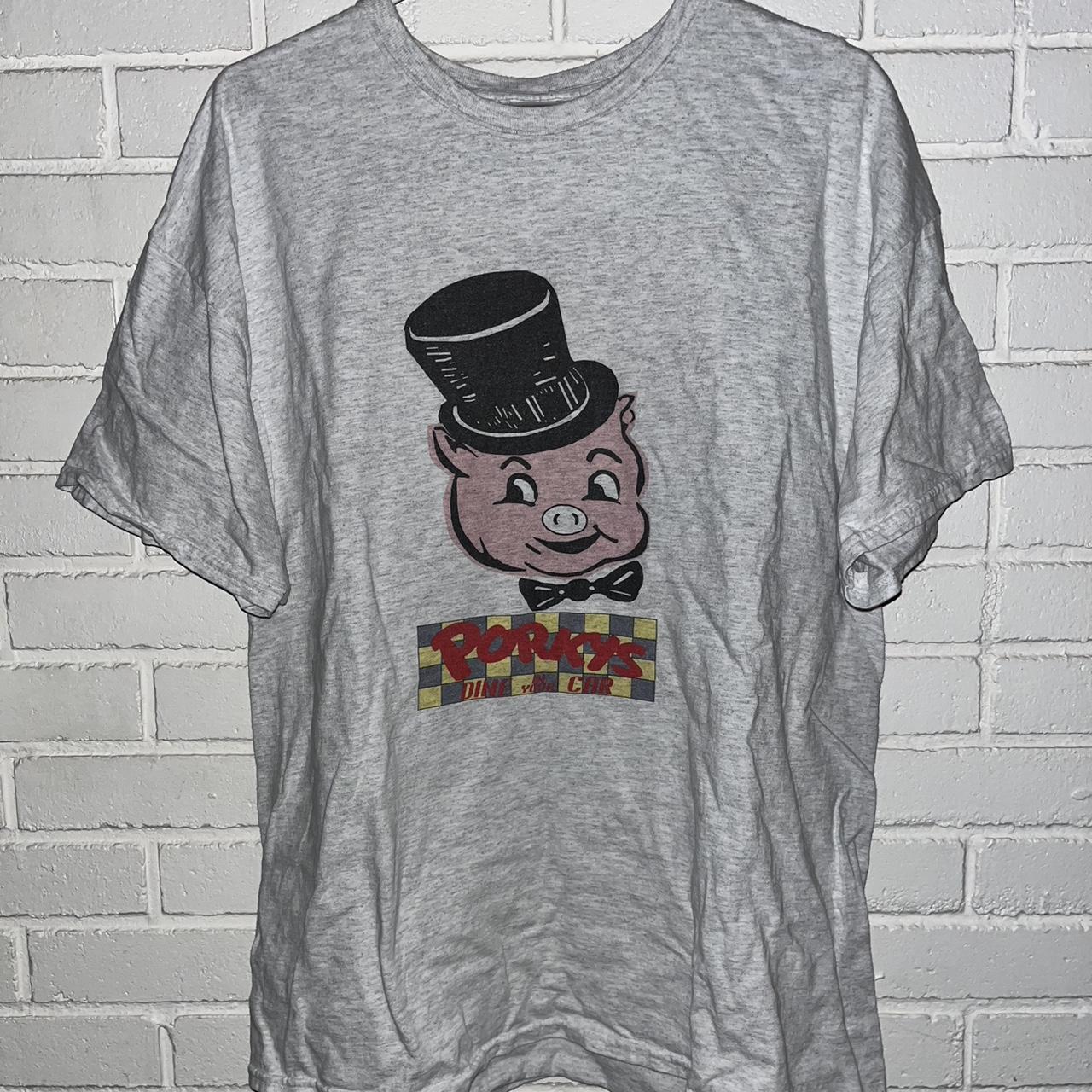 porkys dine in your car t-shirt! fun graphic with no... - Depop