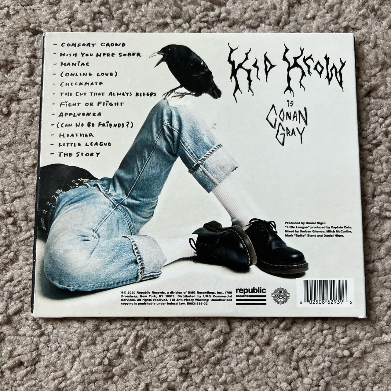 conan gray kid krow cd - Depop