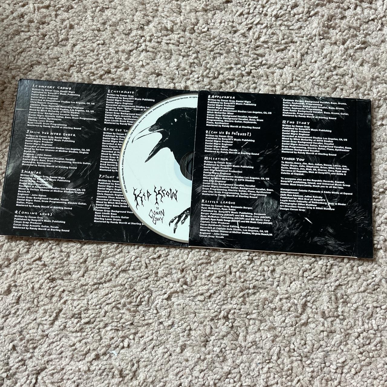 conan gray kid krow cd - Depop