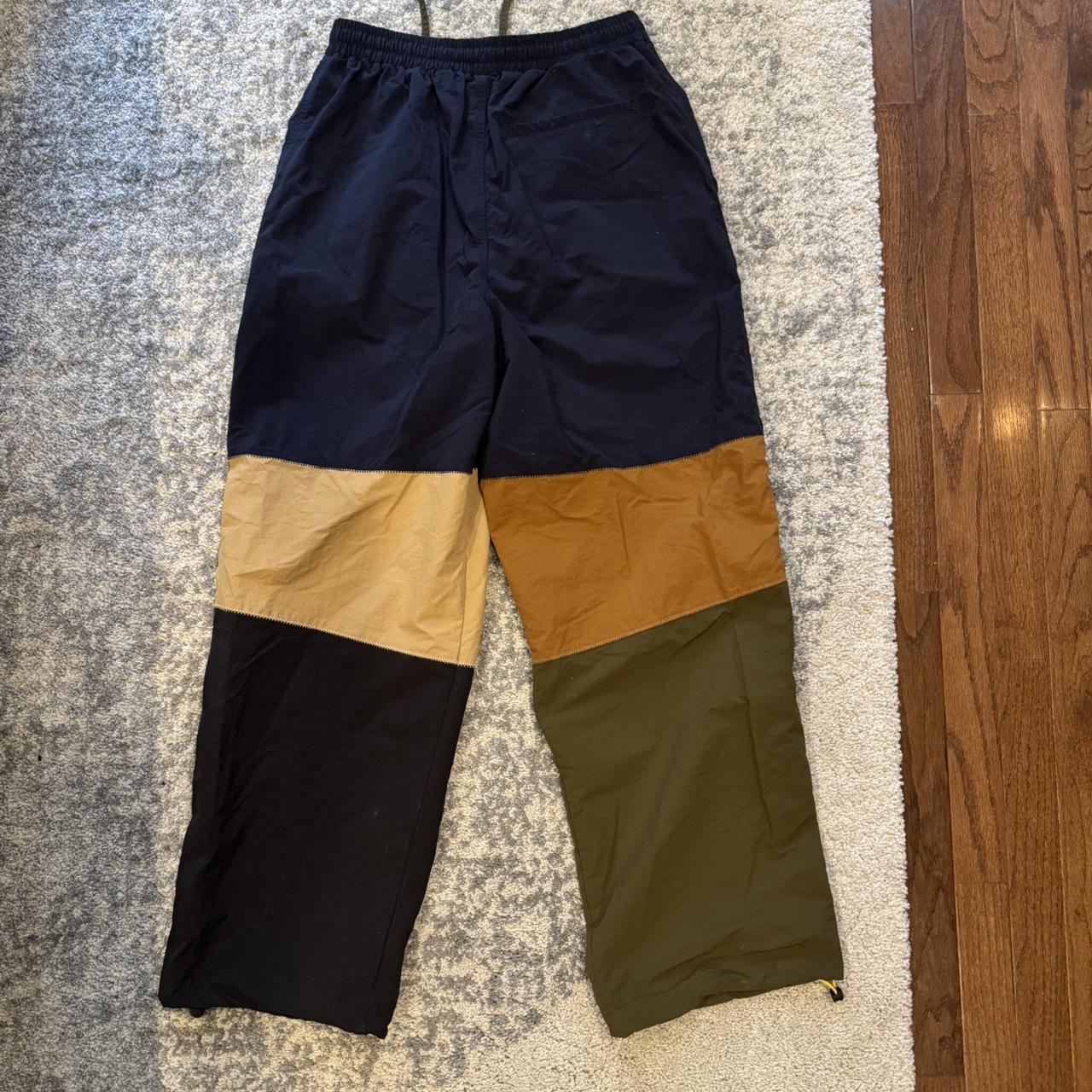 Brain Dead x Gotcha paneled beach pant - size small... | Depop