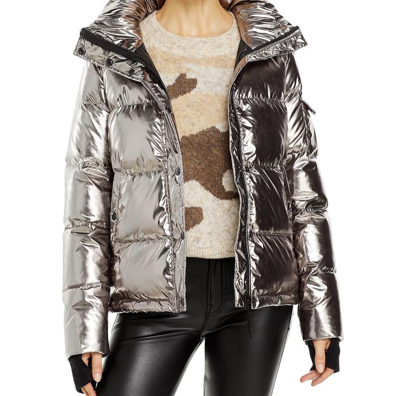 Bloomingdale's Women's Silver Jacket | Depop