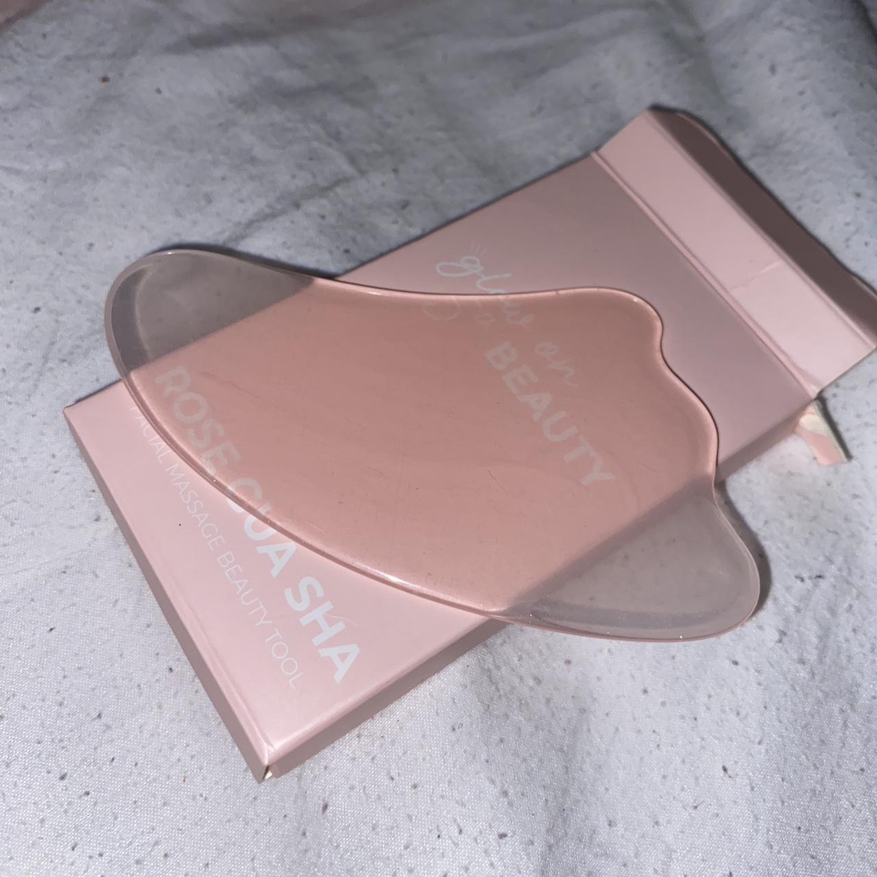 glow on 5th beauty pink rose gua sha never... - Depop