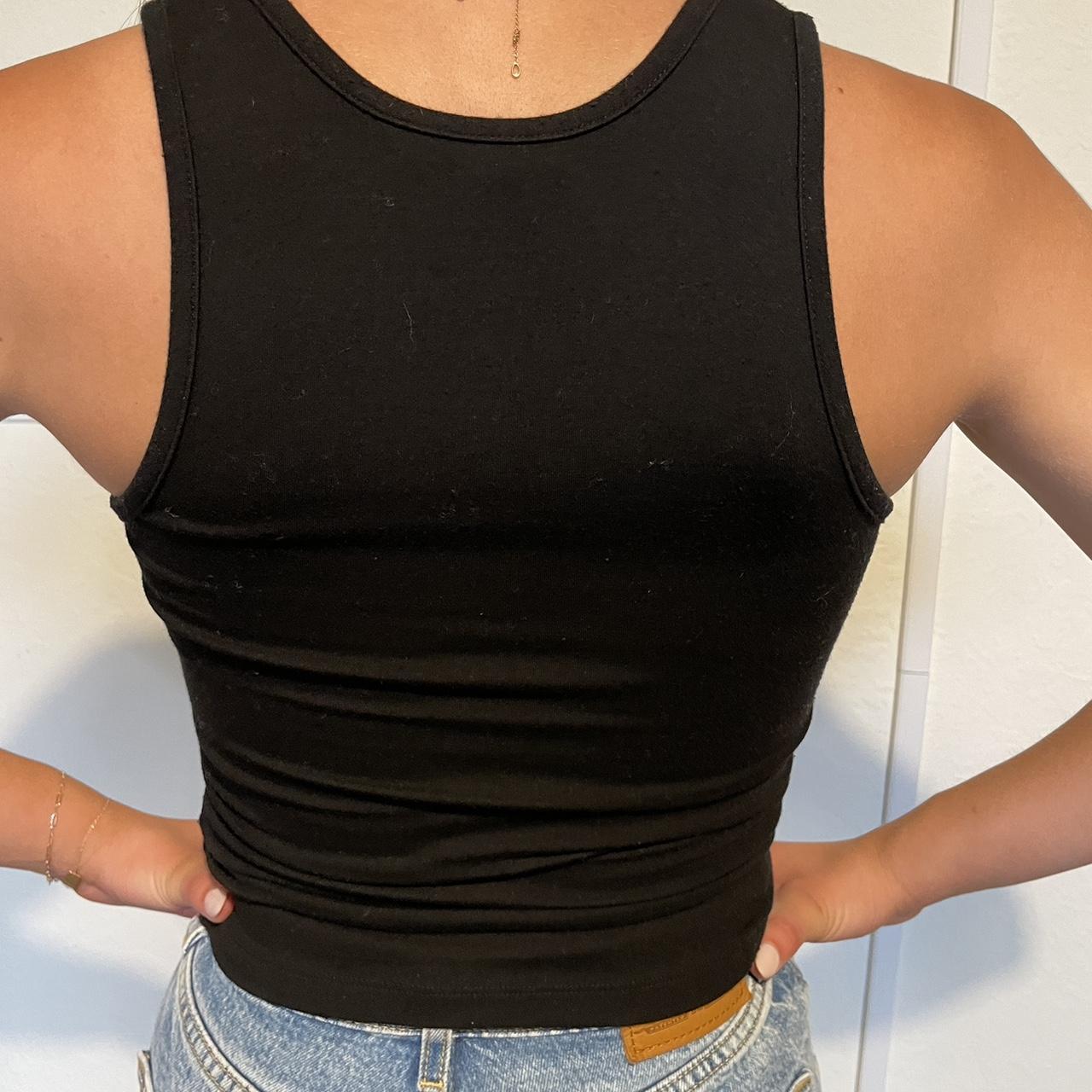 Miaou Stella Tank in size XS! Front cut out details... - Depop