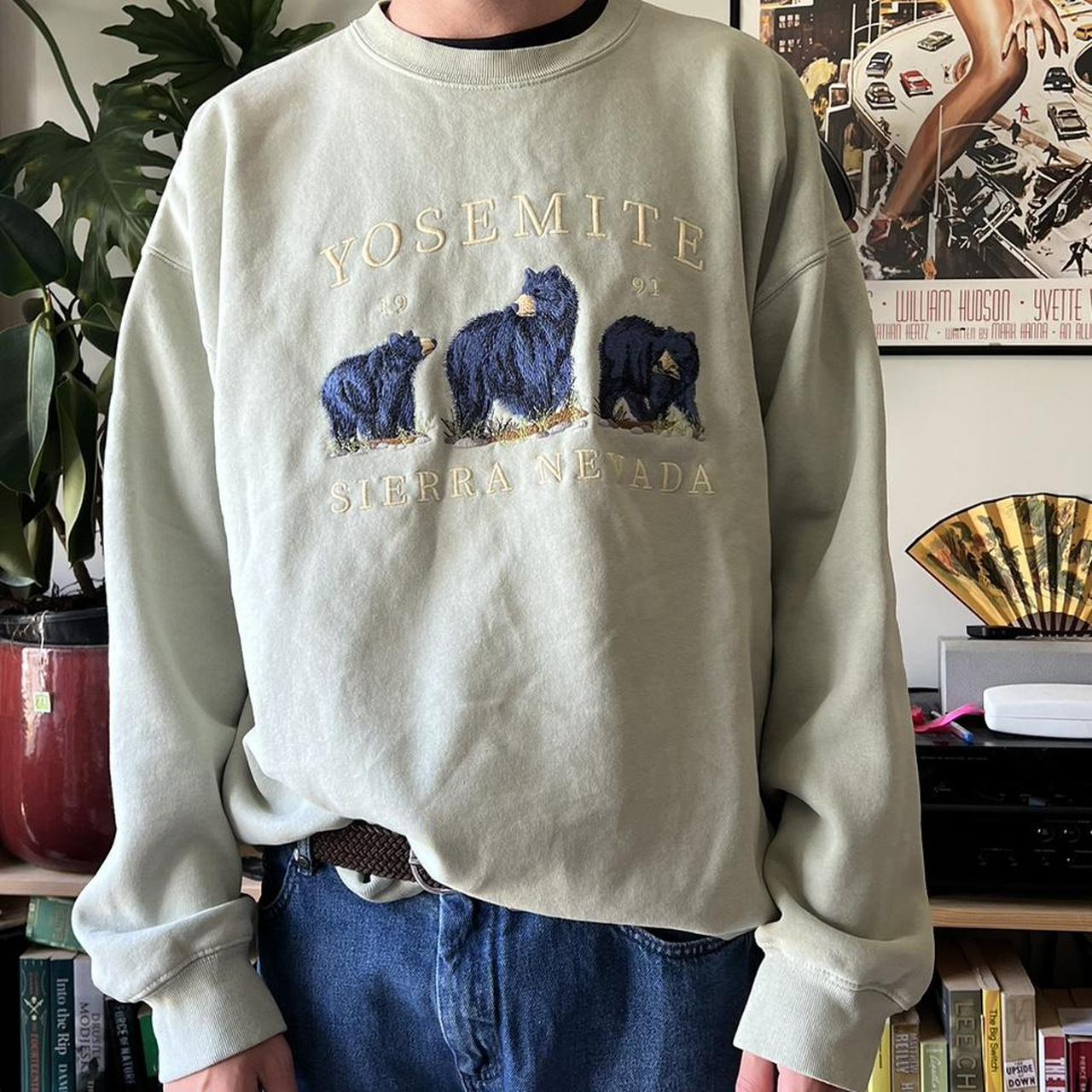 brandy melville Sierra Nevada crew neck 💛 super cute... - Depop