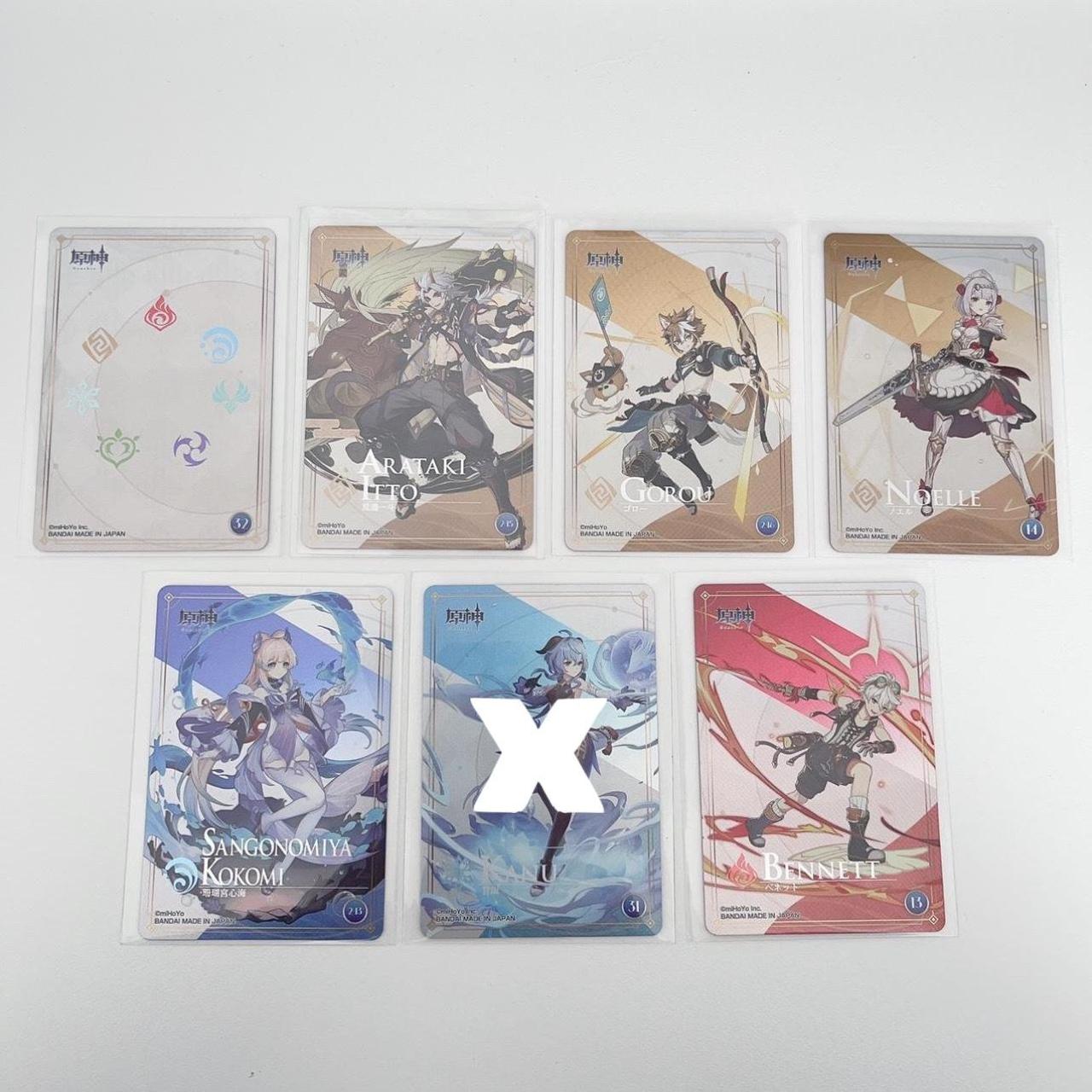 GENSHIN IMPACT metal card collection {♡} please... - Depop