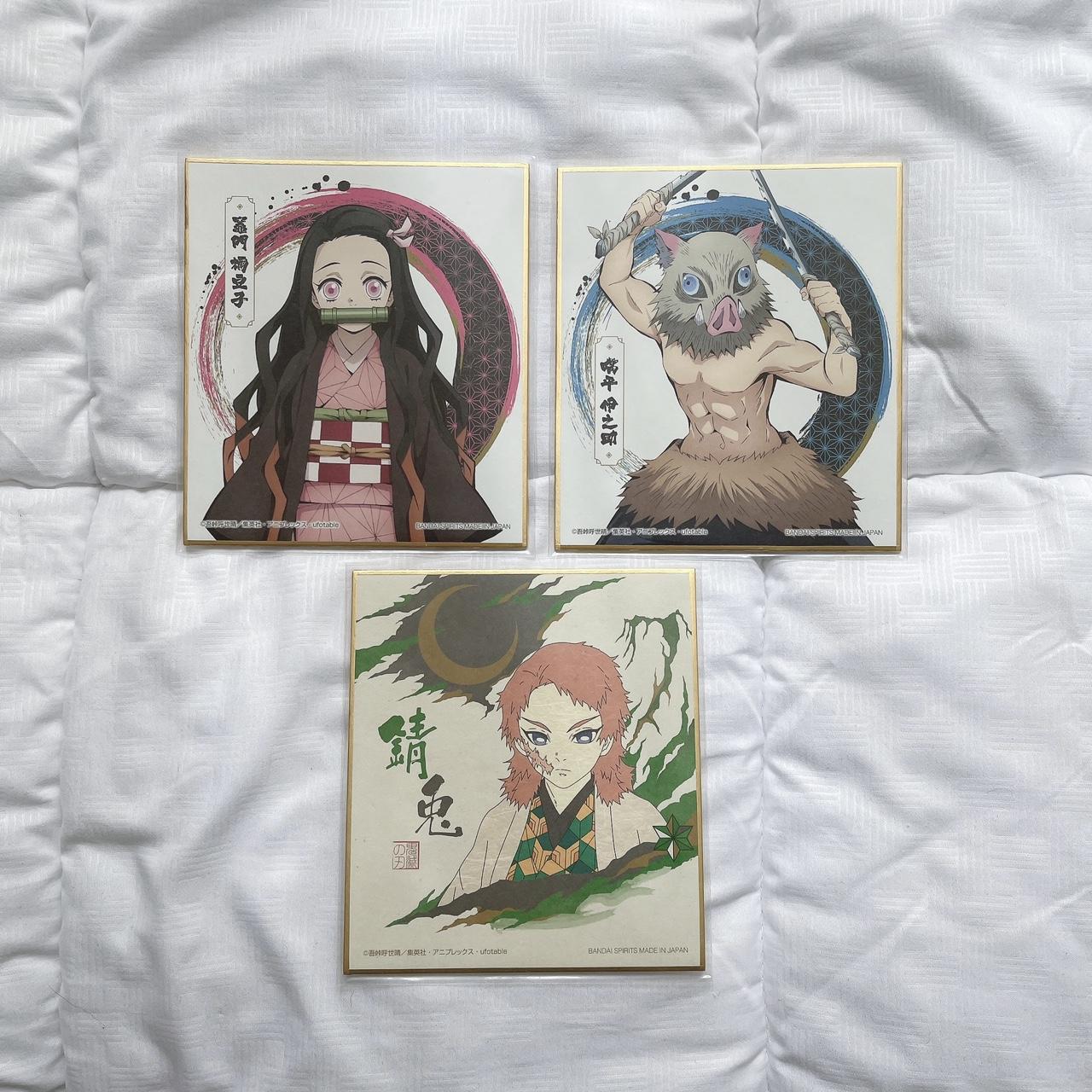 DEMON SLAYER shikishi boards ~ $8each {♡} please... - Depop