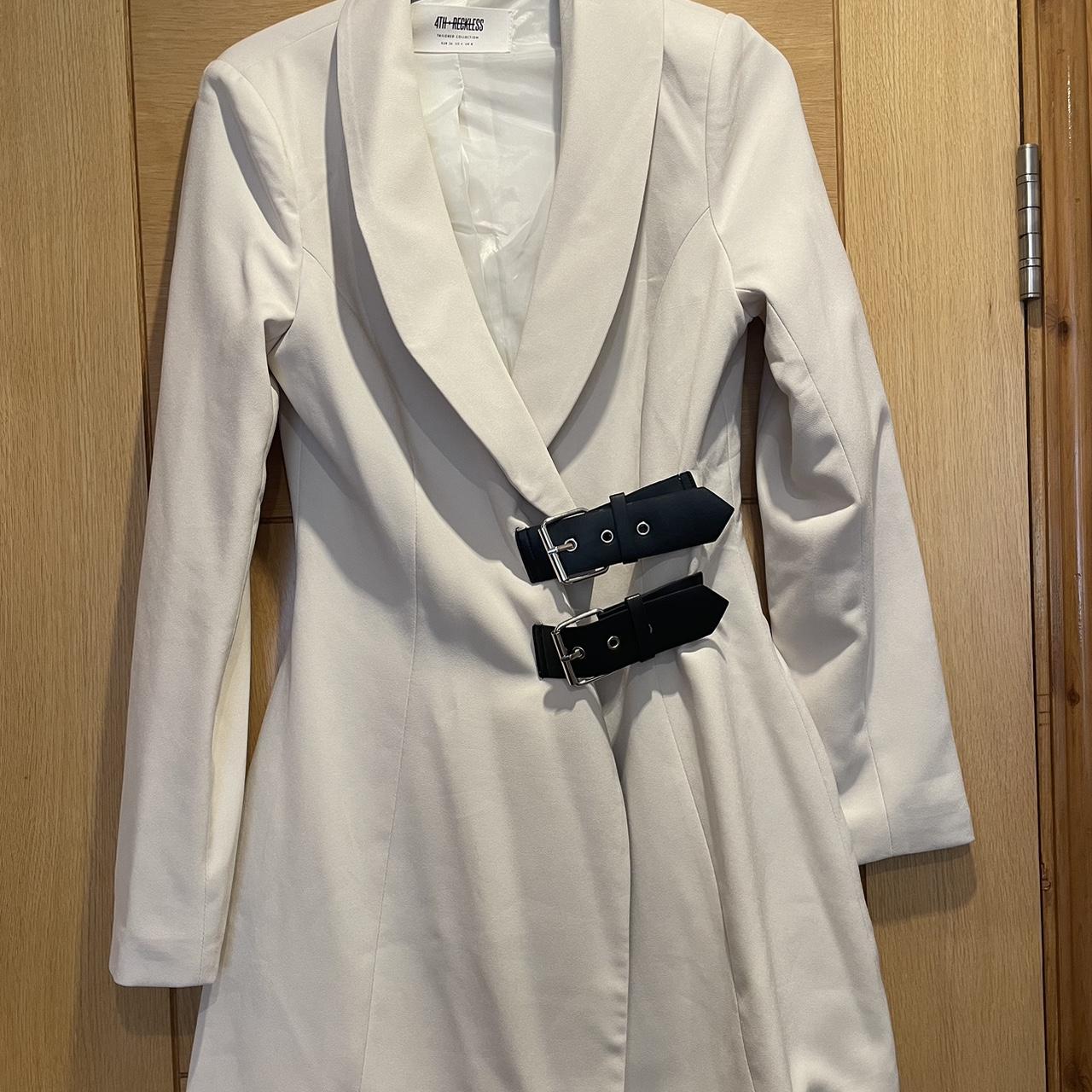 4th and reckless blazer dress with buckles Worn once... - Depop