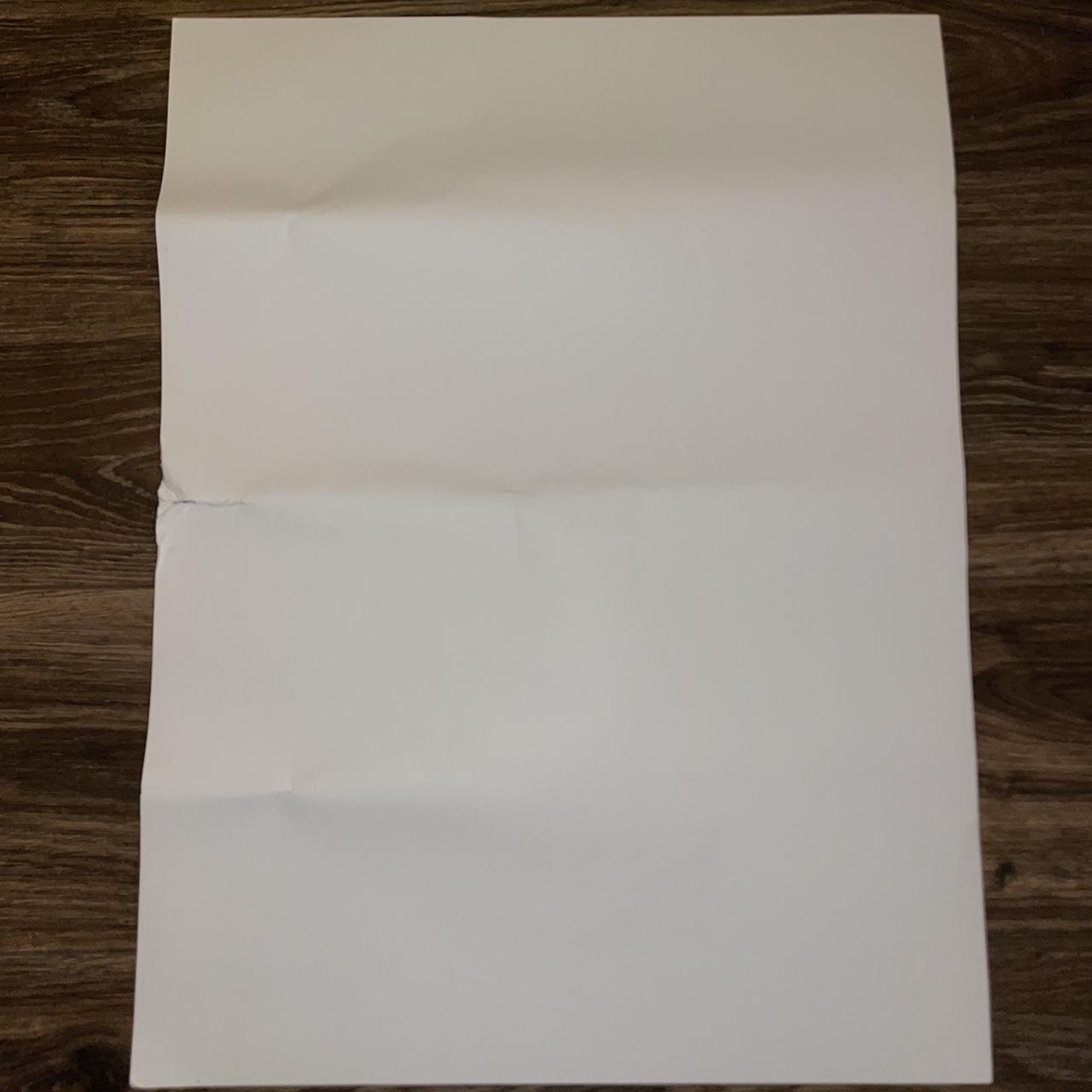 UNSIGNED Portals Tour VIP poster. It’s damaged so... - Depop