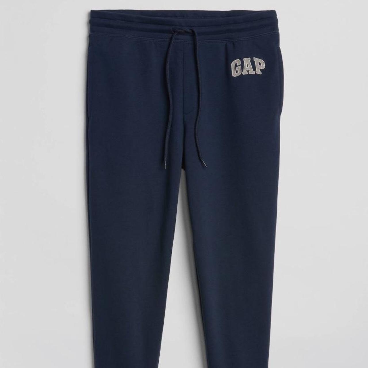 Gap Logo Fleece Navy Joggers - Super cute... - Depop