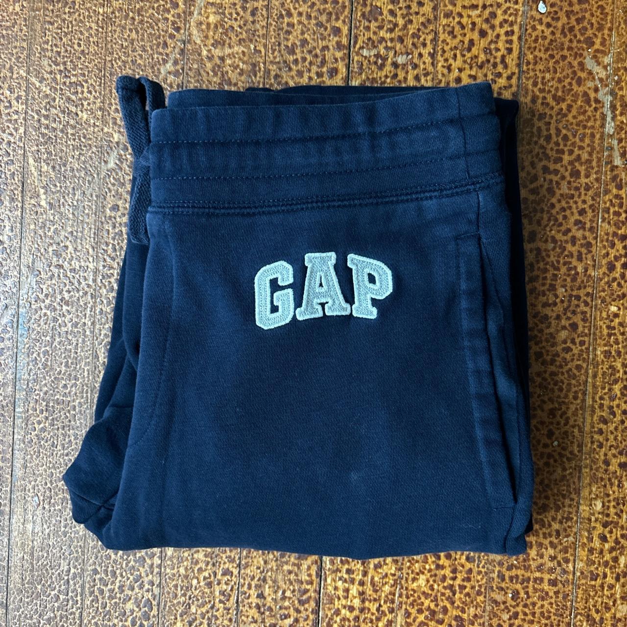 Gap Logo Fleece Navy Joggers - Super cute... - Depop