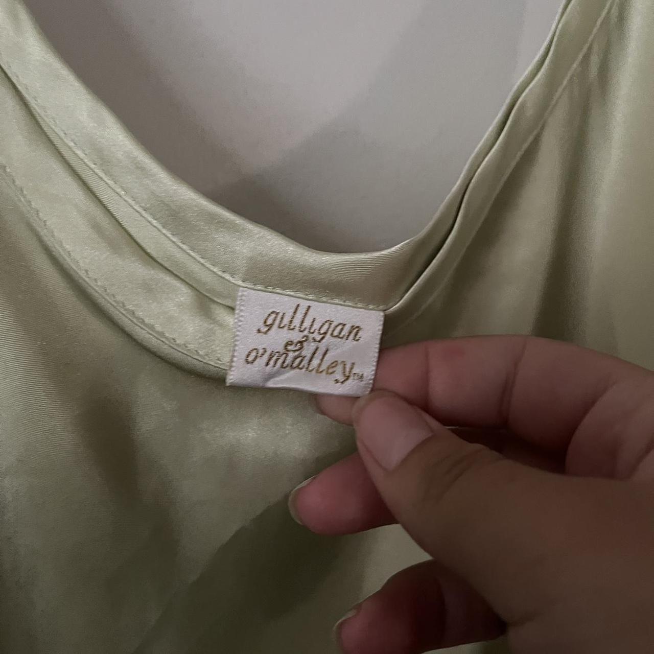 Vintage light chartreuse green slip dress Very... - Depop