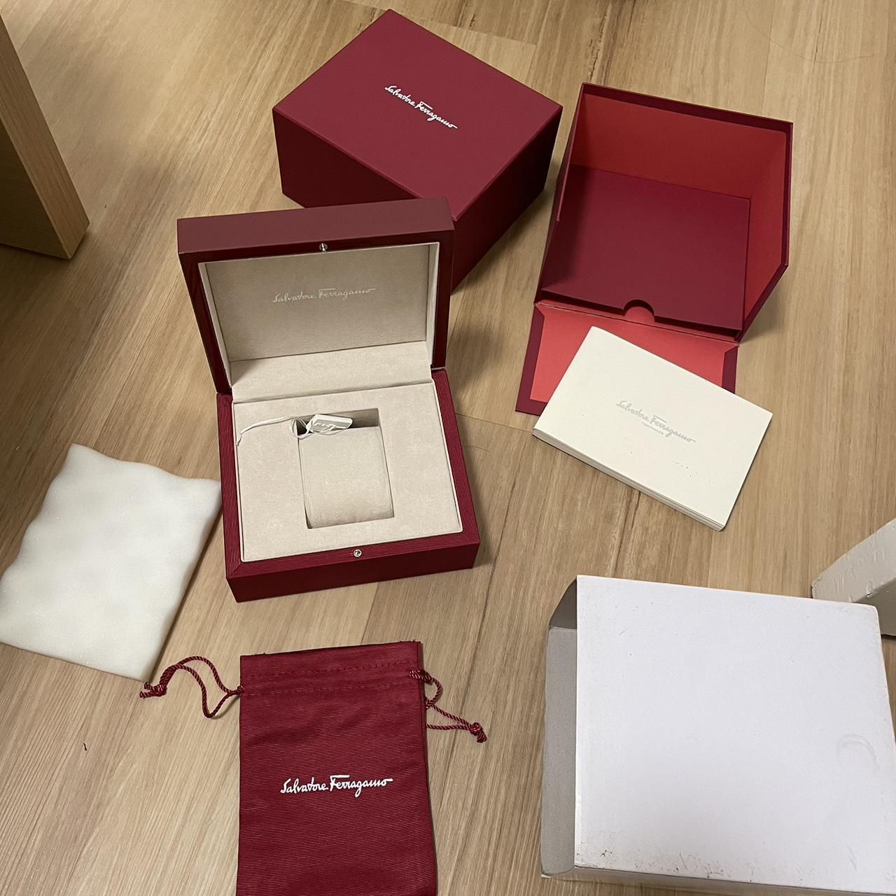 Authentic Salvatore ferragamo watch box only All... - Depop