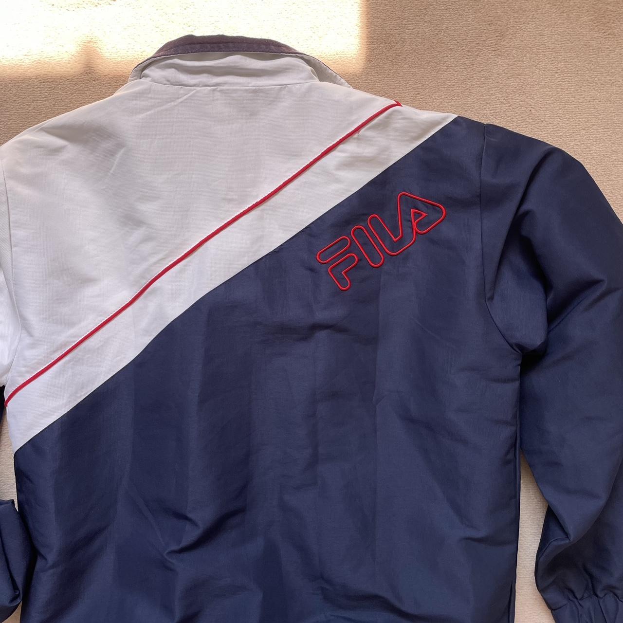 Vintage fila track shell jacket - was my mums when... - Depop